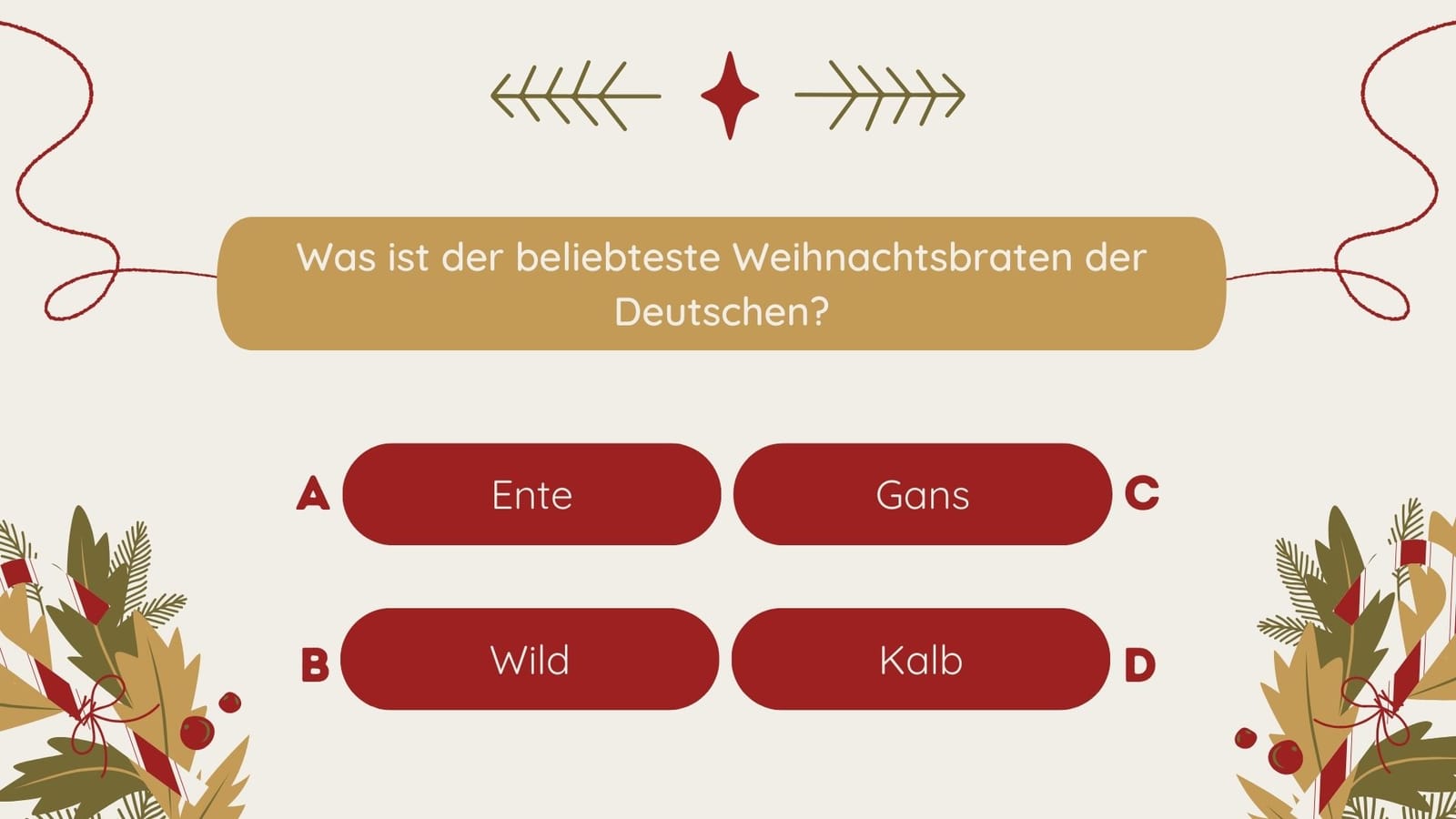 Das Weihnachtsquiz – Spiel für deine Weihnachtsfeier